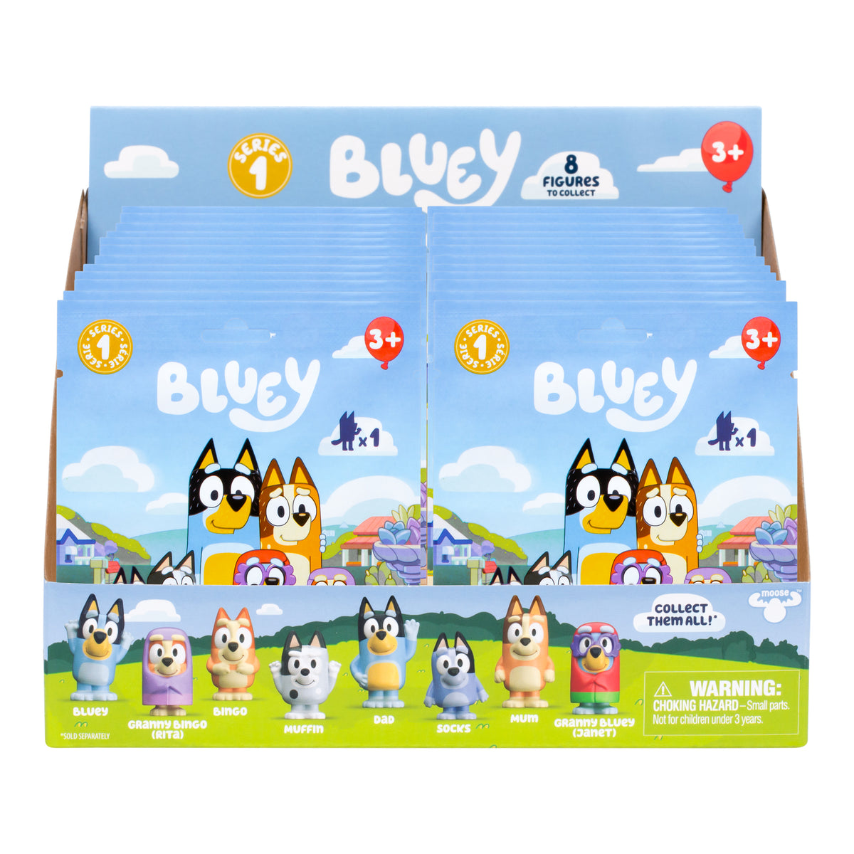 Bluey Mini Figure Blind Packs (Sold Separately) – kiddywampus