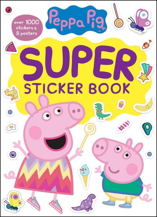 Peppa Pig Super Sticker Book – kiddywampus