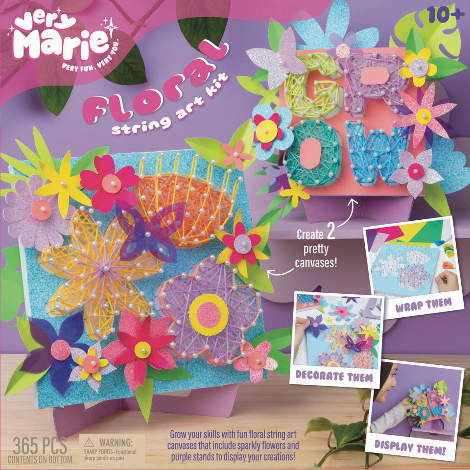 Floral - String Art Kit – kiddywampus