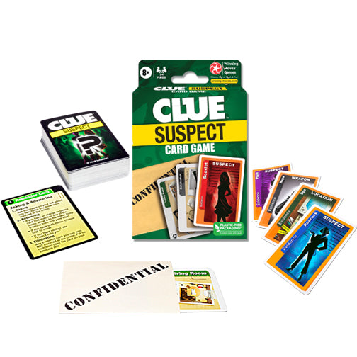 Clue - Suspect Card Game – kiddywampus