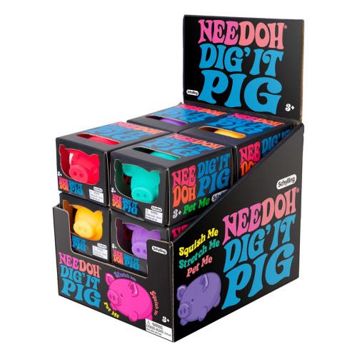 Dig' It Pig NeeDoh - Assorted Colors (Sold Separately) – kiddywampus